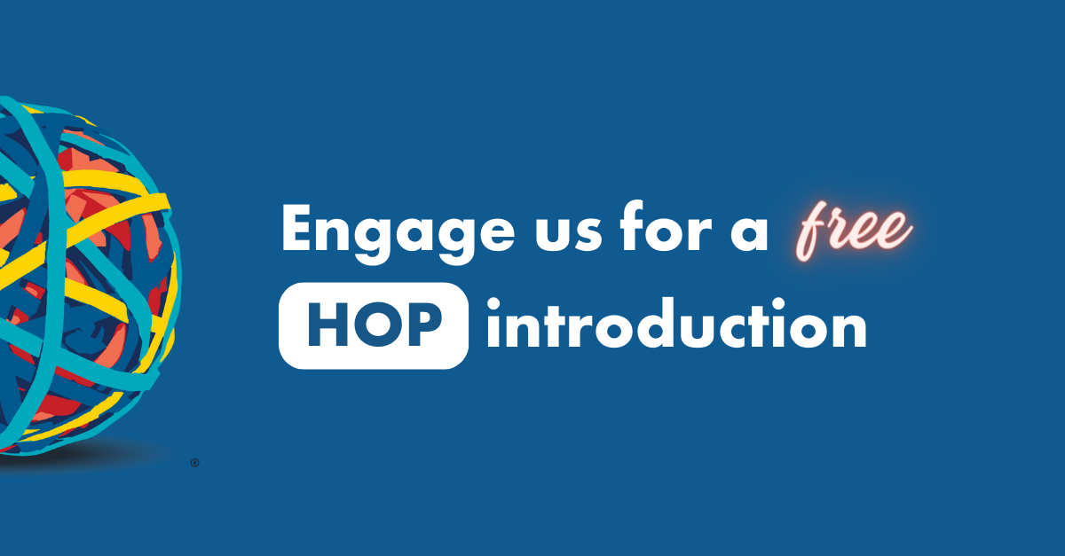 Book a free HOP introduction with the HOPLAB team